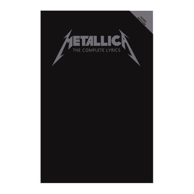 Lyric Book - 3rd Edition | Metallica.com | Metallica.com