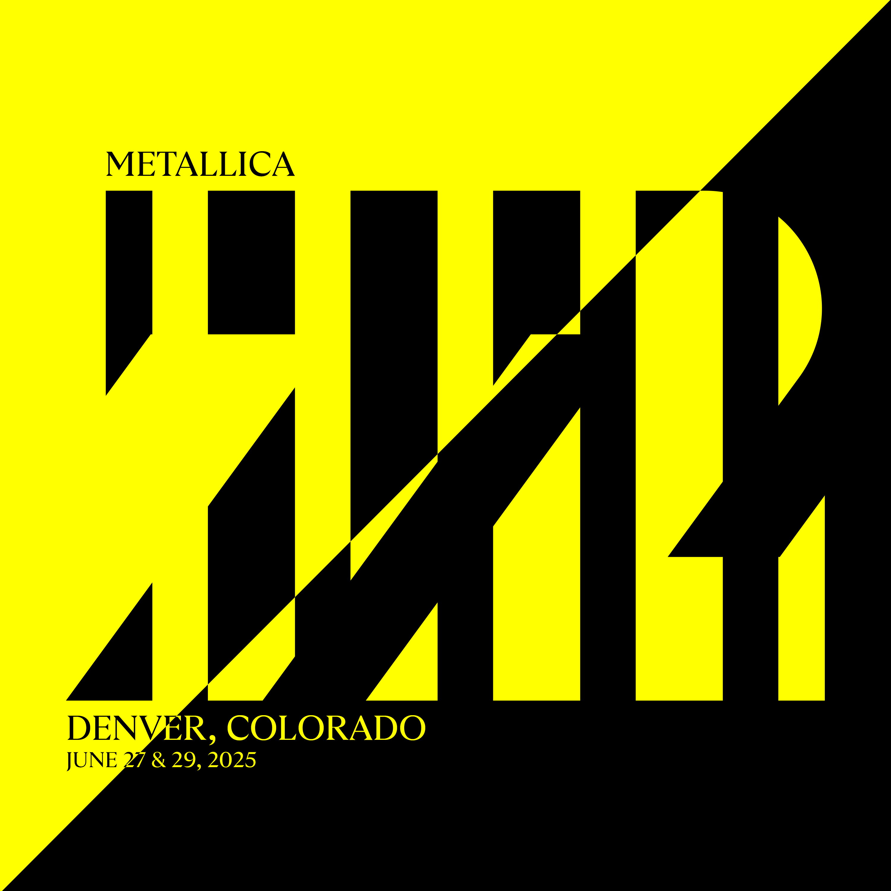 Live Metallica: Denver, CO - M72 Tour Two Day Show CD Bundle ...