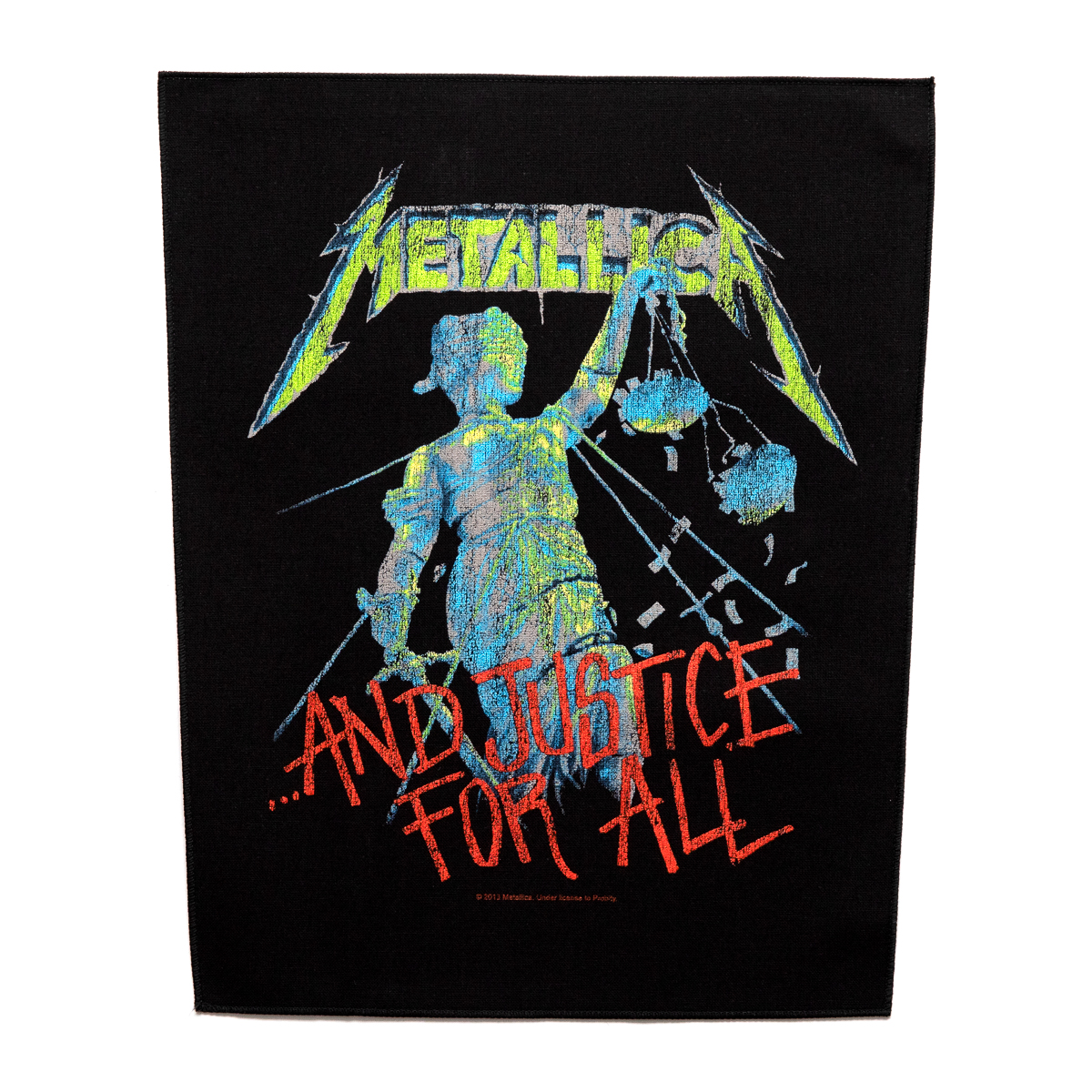 ...And Justice For All Back Patch | Metallica.com