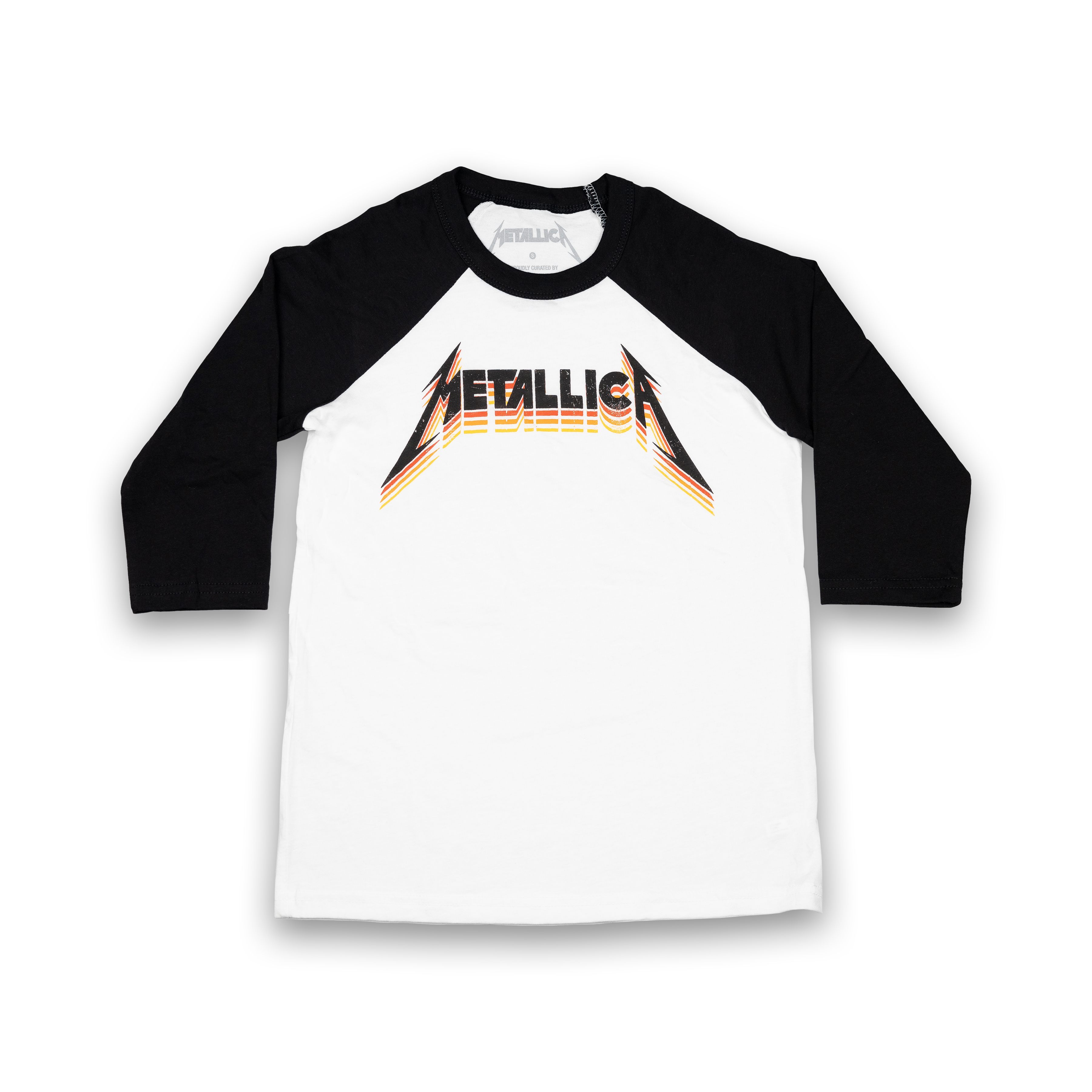 Youth Fade Logo Baseball Raglan | Metallica.com